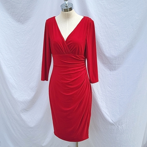 Lauren Ralph Lauren Dresses Ladies Red Lauren Ralph Lauren Dress34